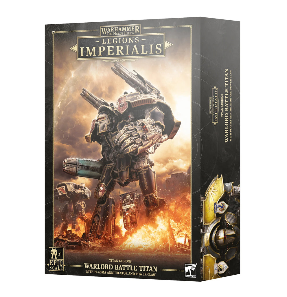 Legions Imperialis - Warlord Battle Titan w/ Plasma Annihilator – Alpha ...