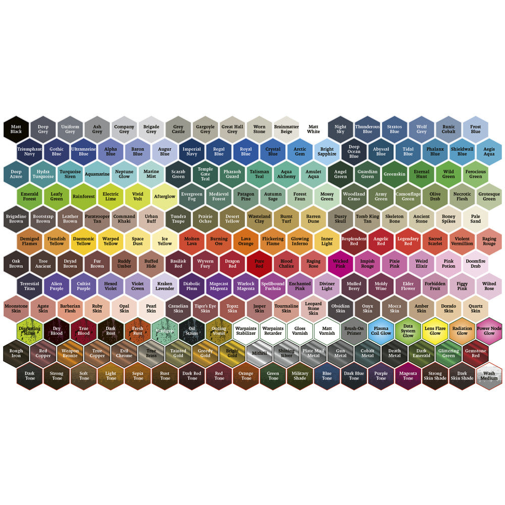 Fanatic Complete Paint Set (pre-order) – Alpha Omega Hobby