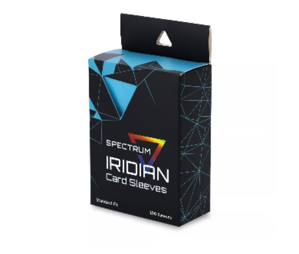 Iridian Card Sleeves - Sky – Alpha Omega Hobby