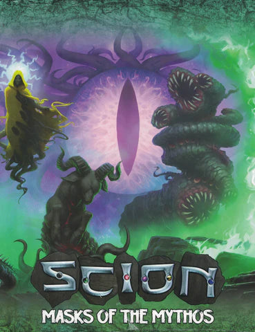 Scion : (2E) storyteller's screen - Masks of the Mythos – Alpha Omega Hobby