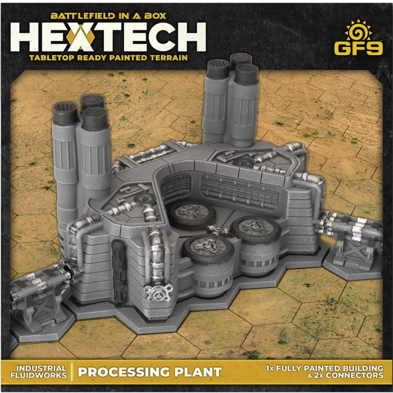 HexTech : Industrial fluidworks - Processing Plant – Alpha Omega Hobby