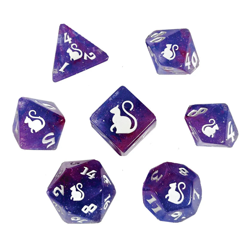 Quantum Kitty Clacks Dice Set – Alpha Omega Hobby