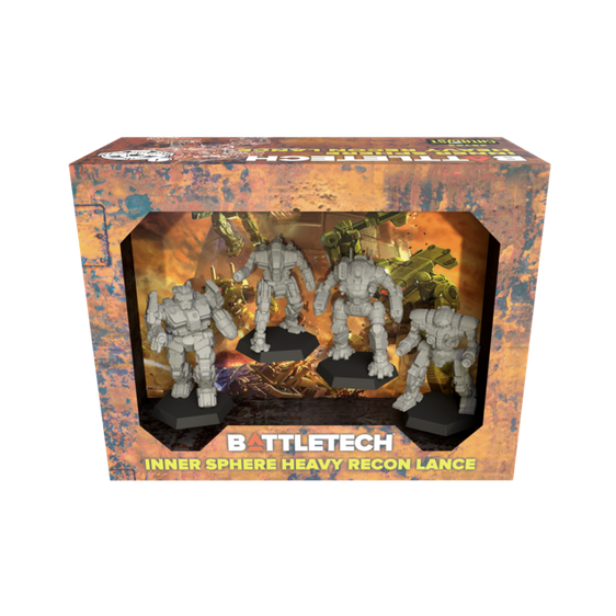 Inner Sphere heavy recon lance – Alpha Omega Hobby