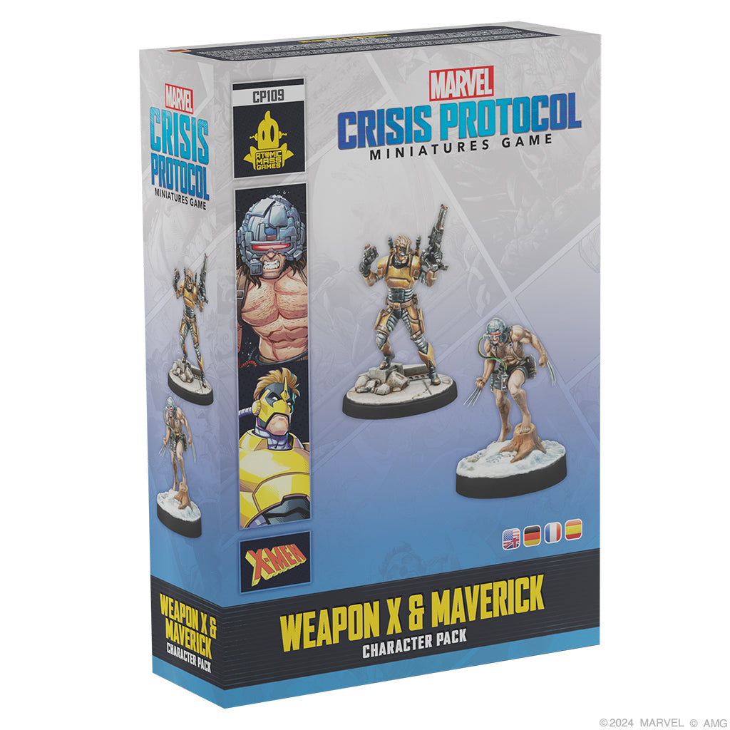 Marvel: Crisis Protocol - Weapon X & Maverick – Alpha Omega Hobby