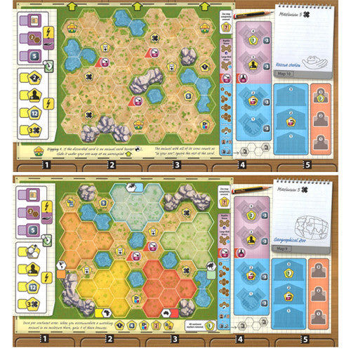 Ark Nova : zoo map pack – Alpha Omega Hobby