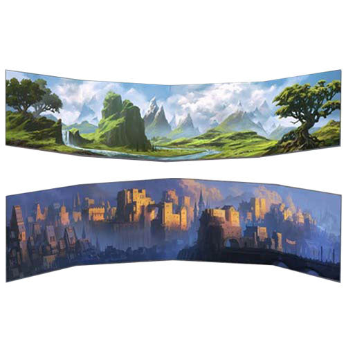 Loke's Immersive GM Screen: Wilderness & Townscape – Alpha Omega Hobby