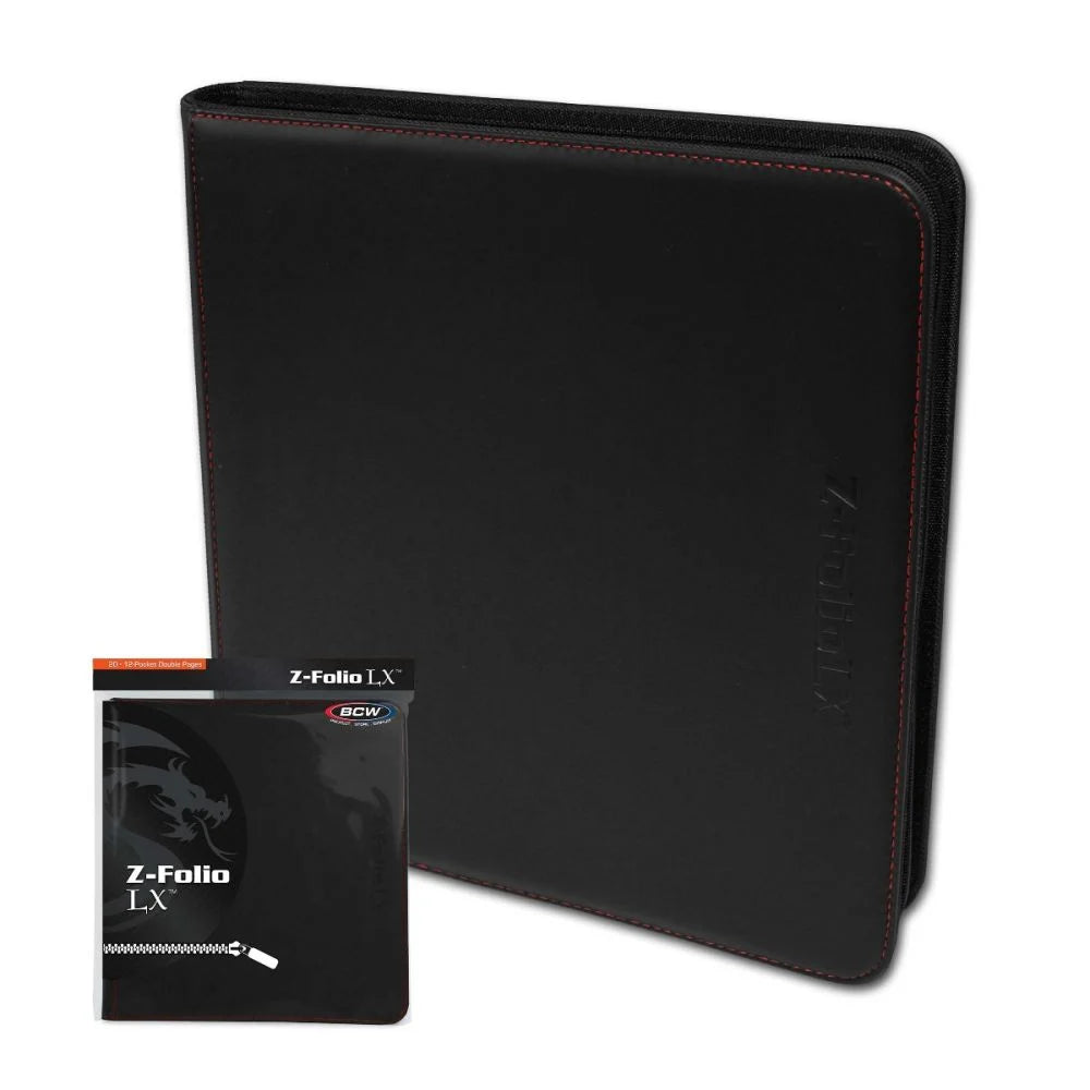 Z-Folio 12-Pocket LX Album (11 color options) – Alpha Omega Hobby