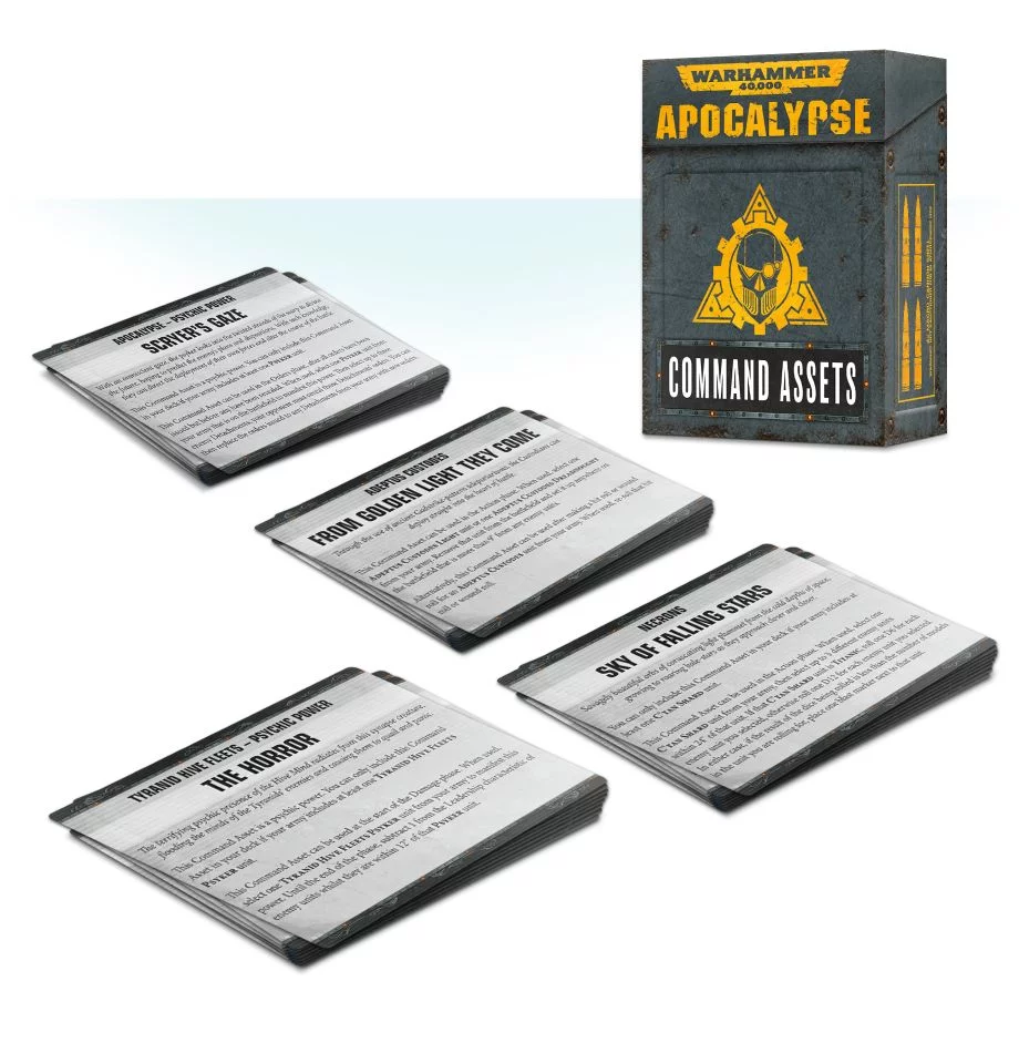 Apocalypse command assets – Alpha Omega Hobby