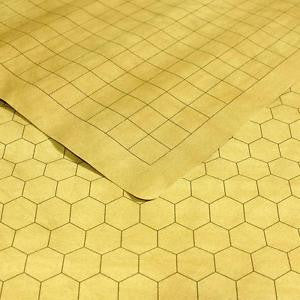 Chessex 1" Square & 1" Hex Reversible 23 x 26 Battlemat – Alpha Omega Hobby