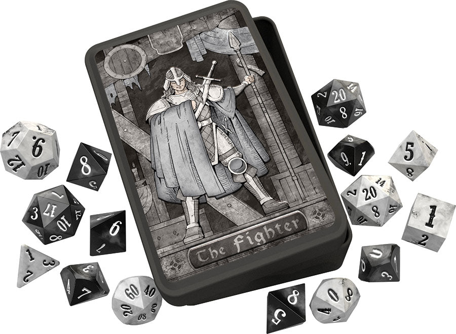 Fighter Dice Set – Alpha Omega Hobby