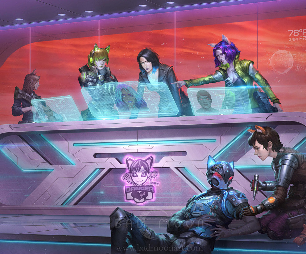 Cyberpunk RED: Danger Gal Dossier – Alpha Omega Hobby