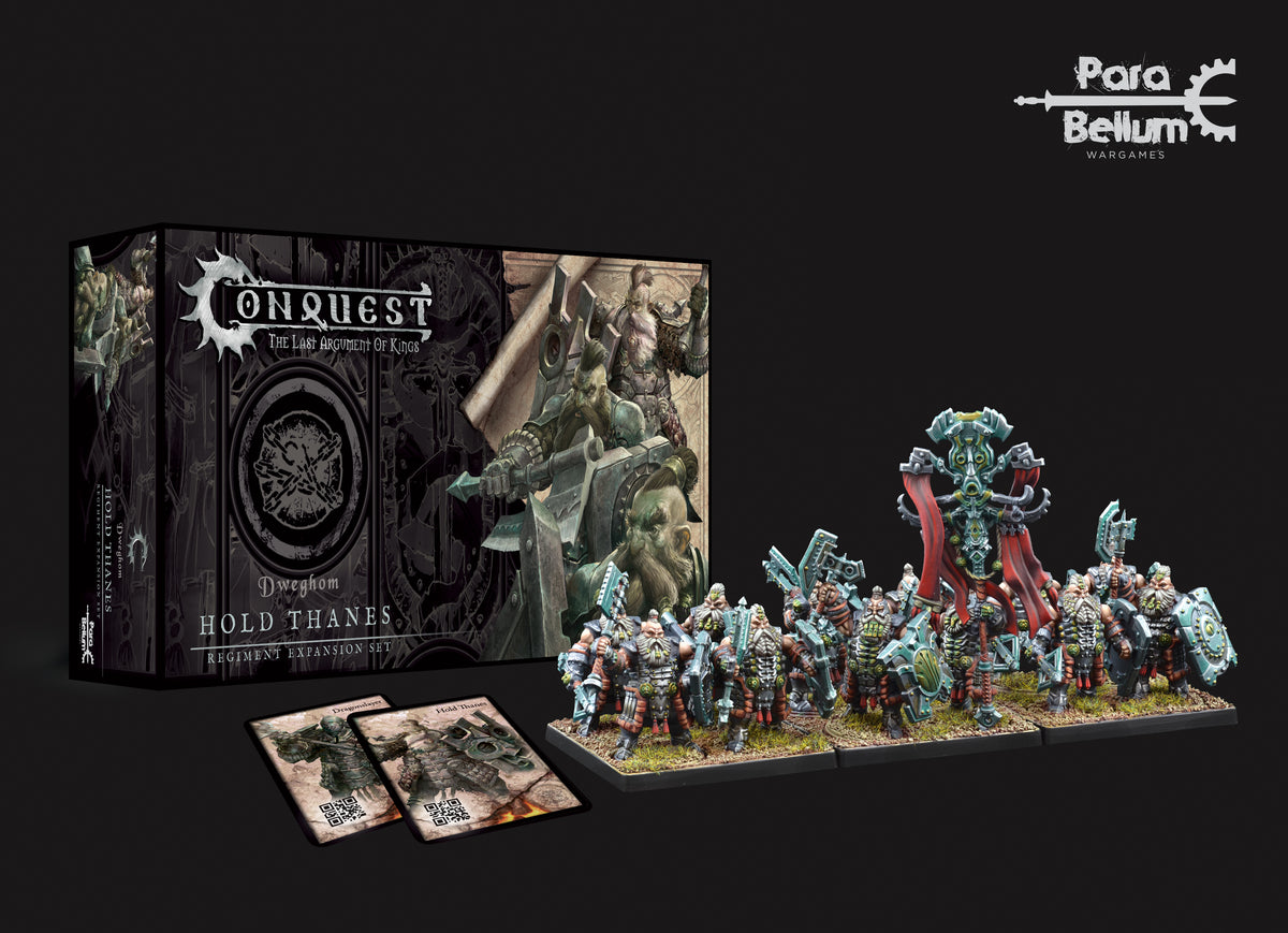 Conquest : Dweghom - Dragonslayers / Hold Thanes (dual kit) – Alpha Omega Hobby