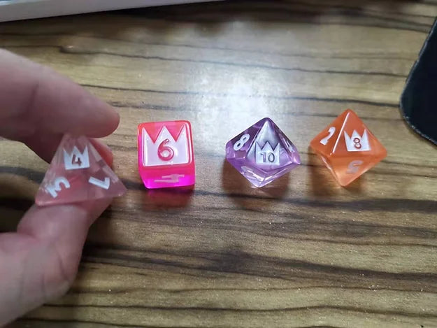 The Excellents RPG dice set – Alpha Omega Hobby