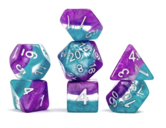 Supernova; Psionic Combat 7 dice set – Alpha Omega Hobby