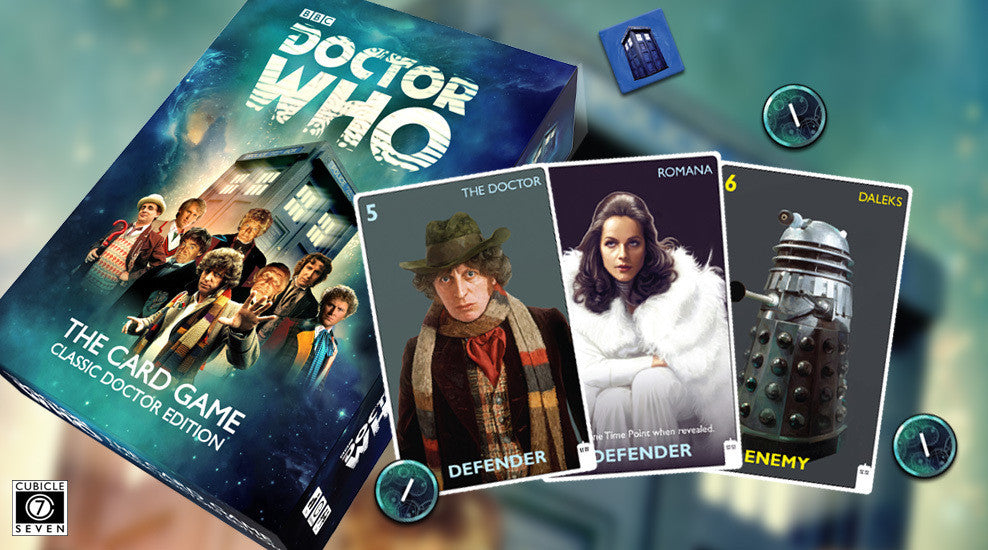 Doctor Who : the card game Classic Doctors edition – Alpha Omega Hobby
