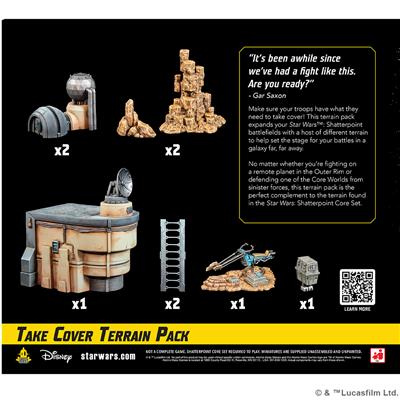 Star Wars : Shatterpoint - Take Cover terrain pack – Alpha Omega Hobby